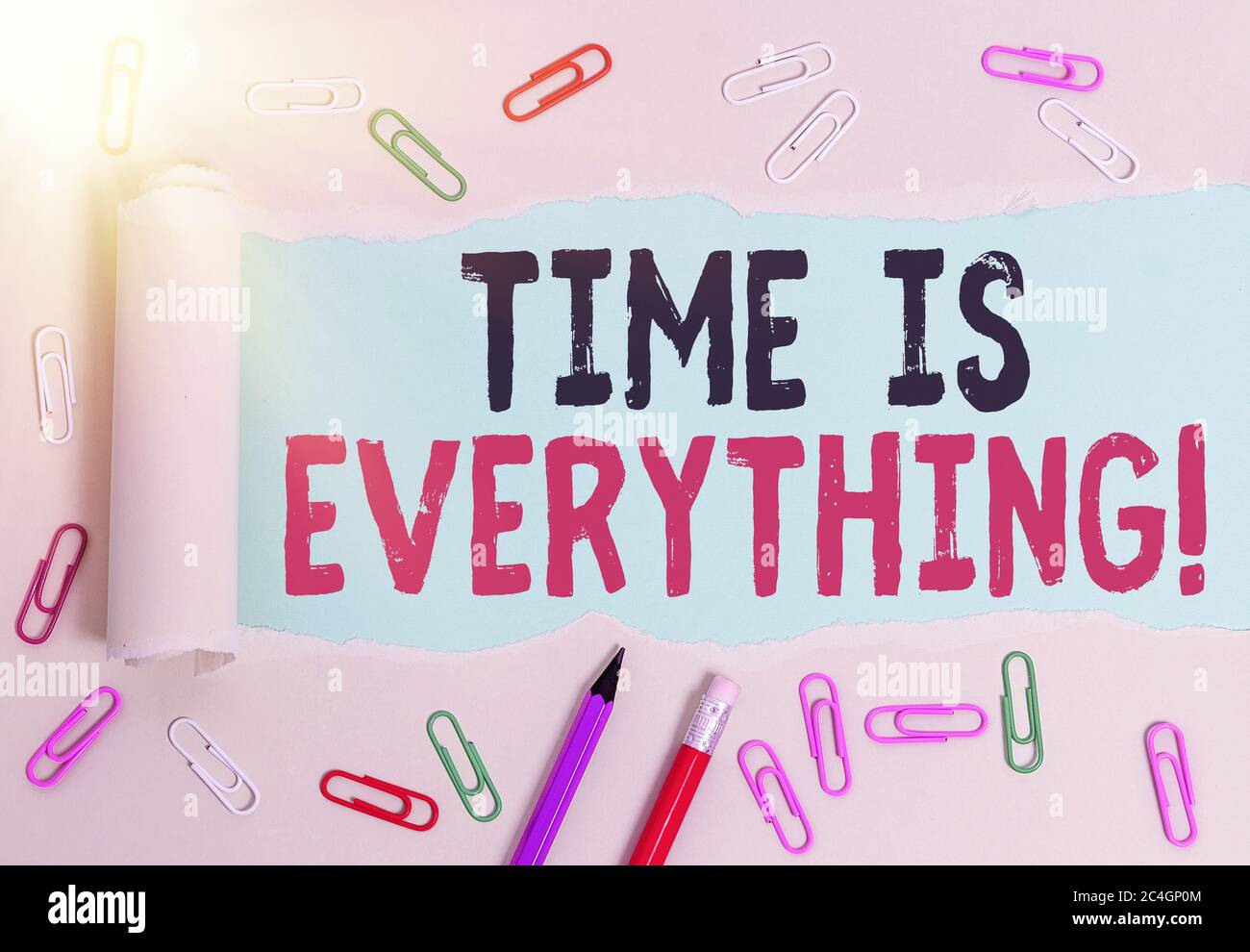 Handwriting text Time Is Everything. Conceptual photo significance of ...