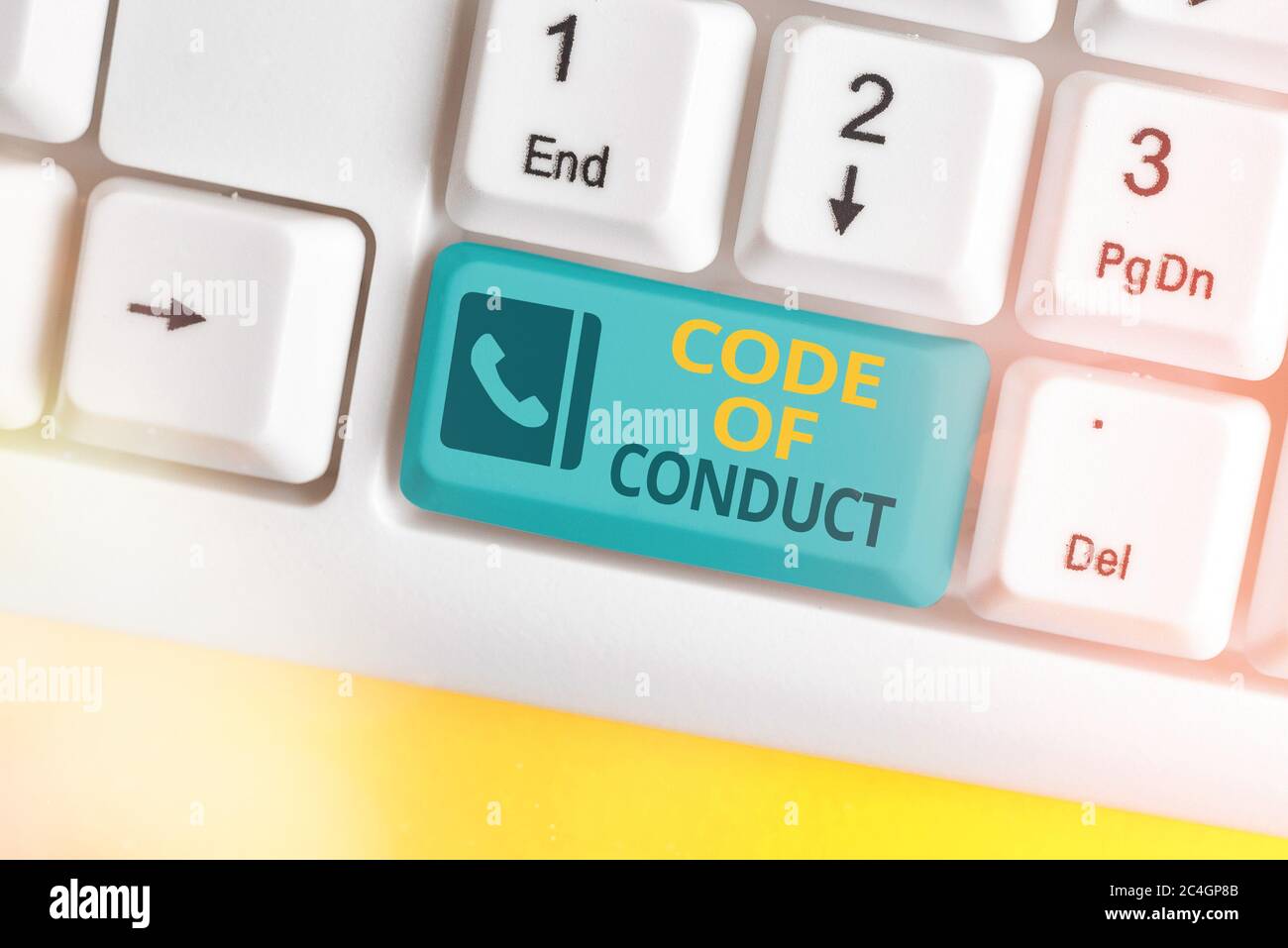 Text Sign Showing Code Of Conduct Business Photo Text Set Of