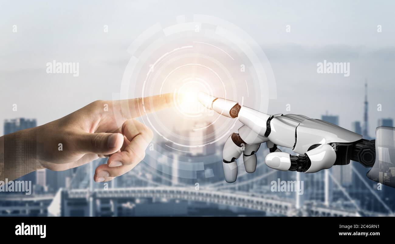 Creation of adam robot hi-res stock photography and images - Alamy