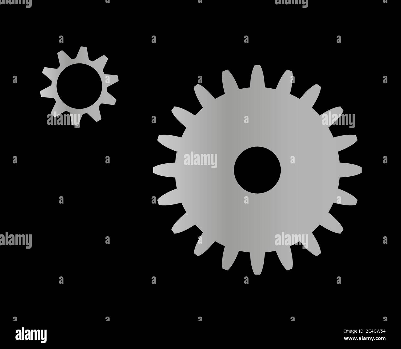 Gear setting icon vector illustration Stock Vector Image & Art - Alamy