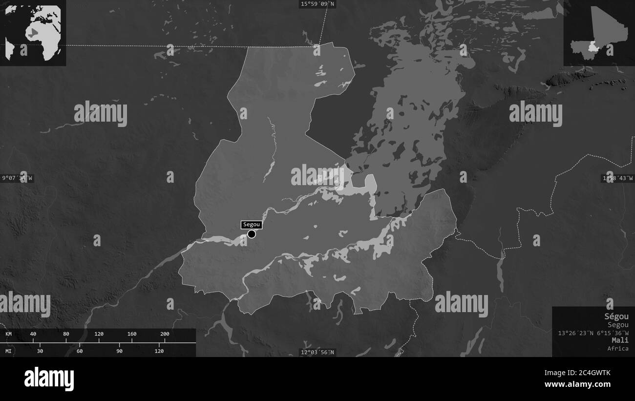 Segou map hi-res stock photography and images - Alamy