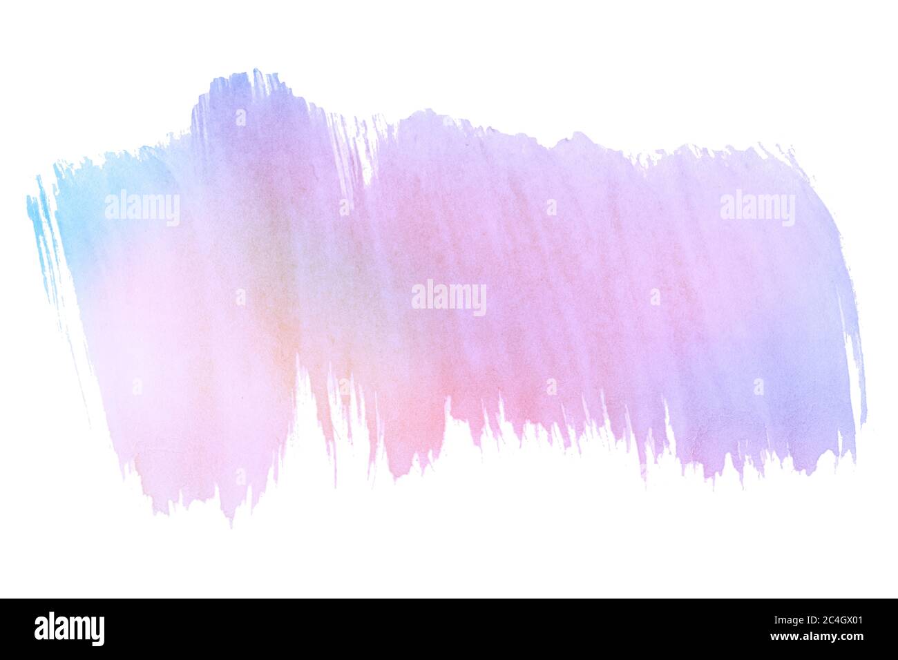 Multicolored watercolor stains in pastel colors with natural stains on ...