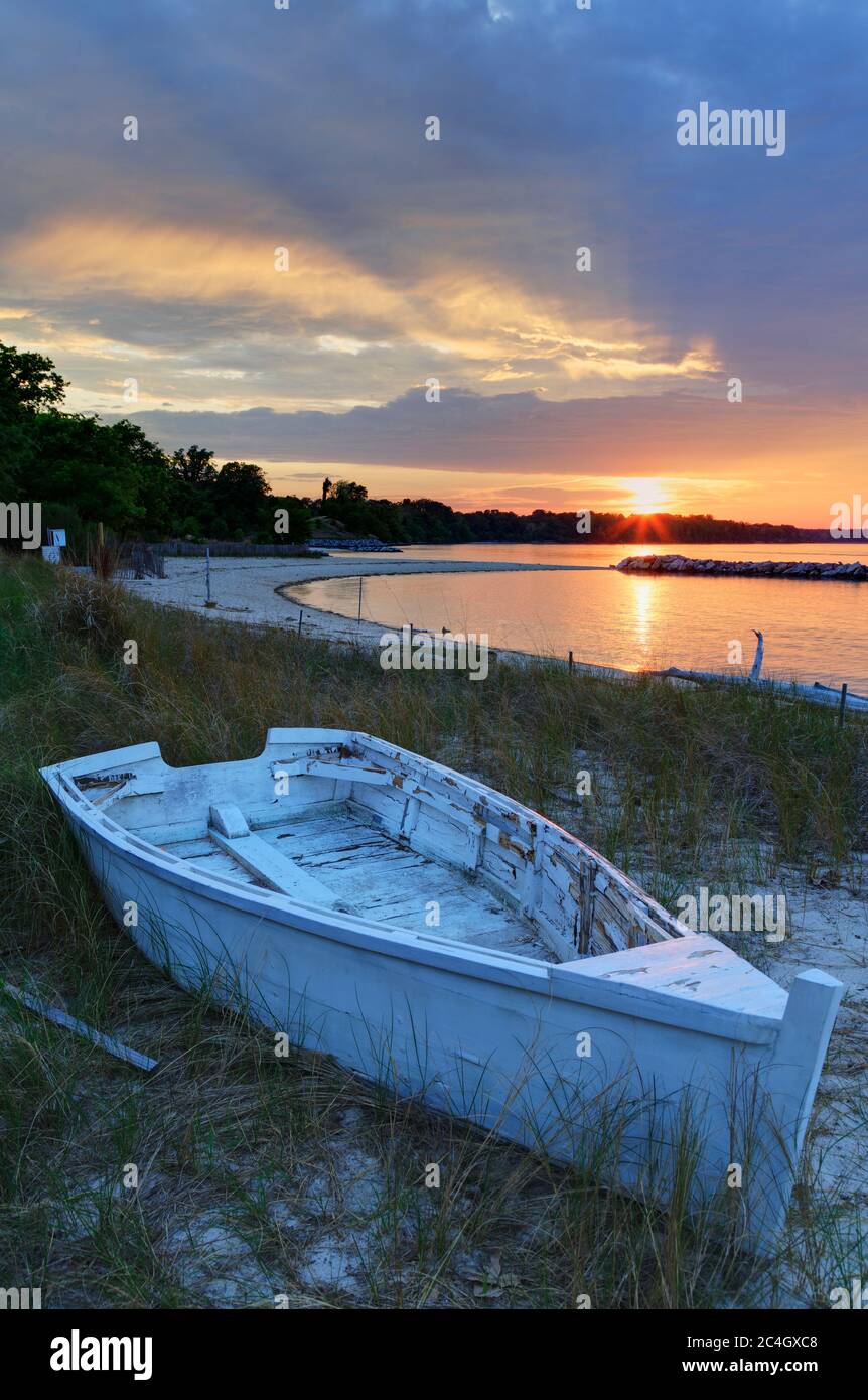Beach in Yorktown, Virginia, USA Stock Photo - Alamy