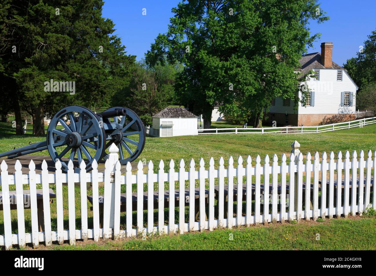 Historic Swan Tavern, Yorktown, Virginia, USA Stock Photo - Alamy