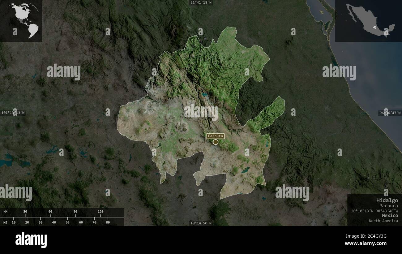 Map of pachuca hi-res stock photography and images - Alamy