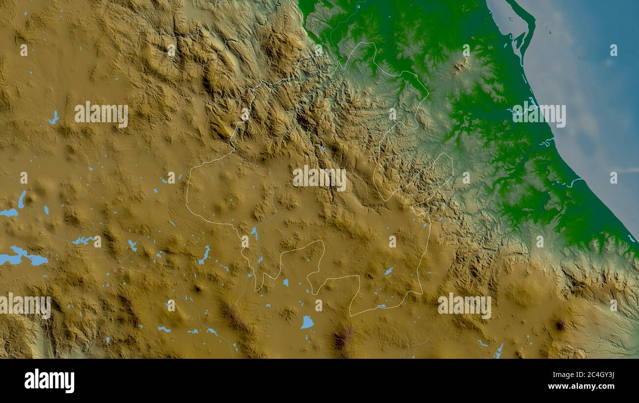 Pachuca mexico map hi-res stock photography and images - Alamy