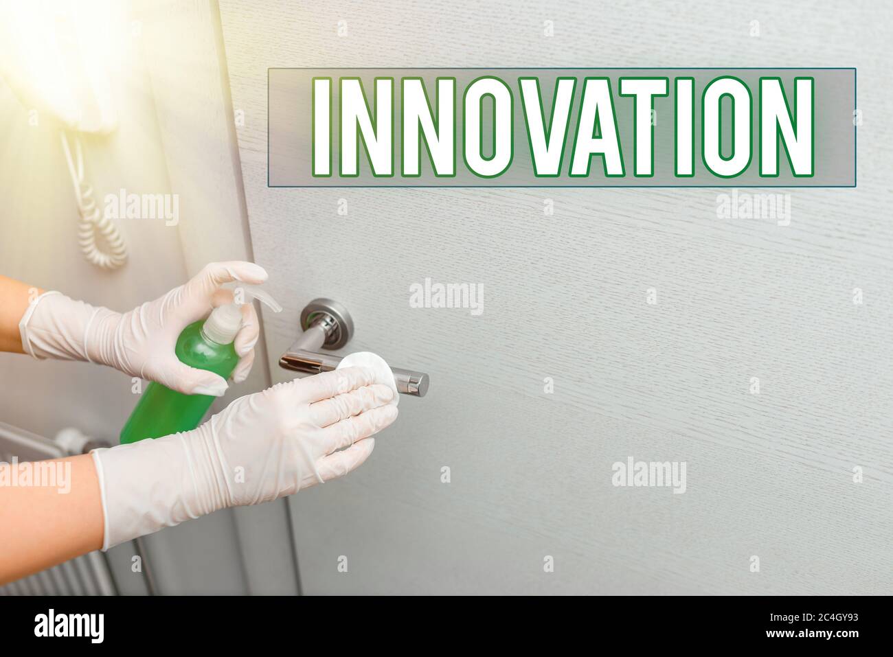 Handwriting text Innovation. Conceptual photo new idea creative ideas ...