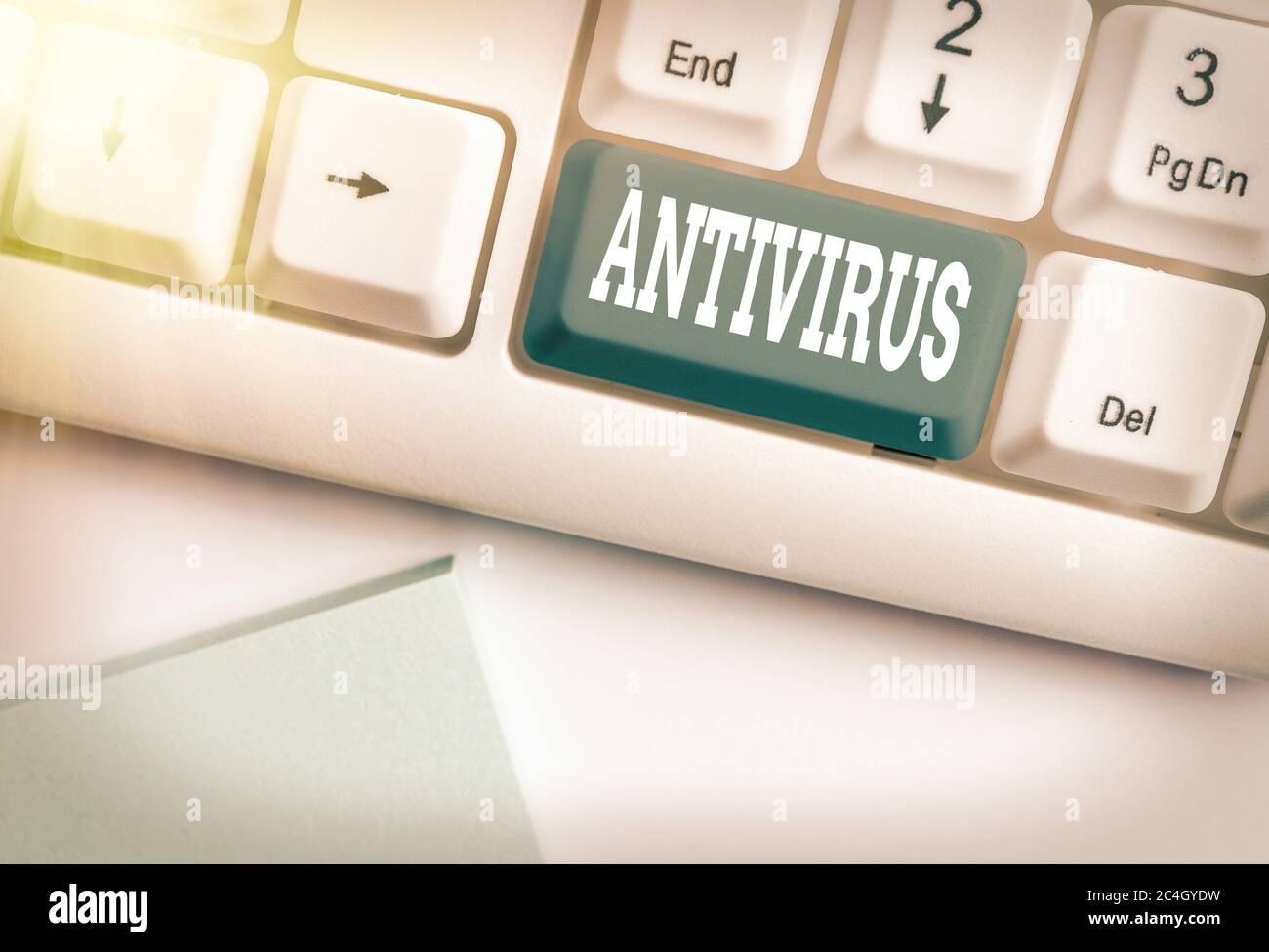 Conceptual hand writing showing Antivirus. Concept meaning suitable for ...