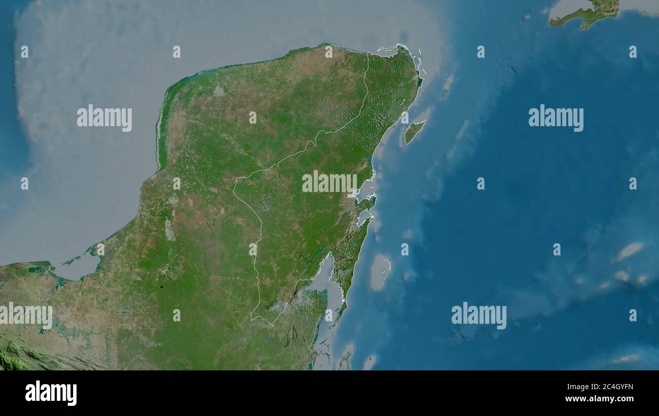 Map of chetumal hi-res stock photography and images - Alamy
