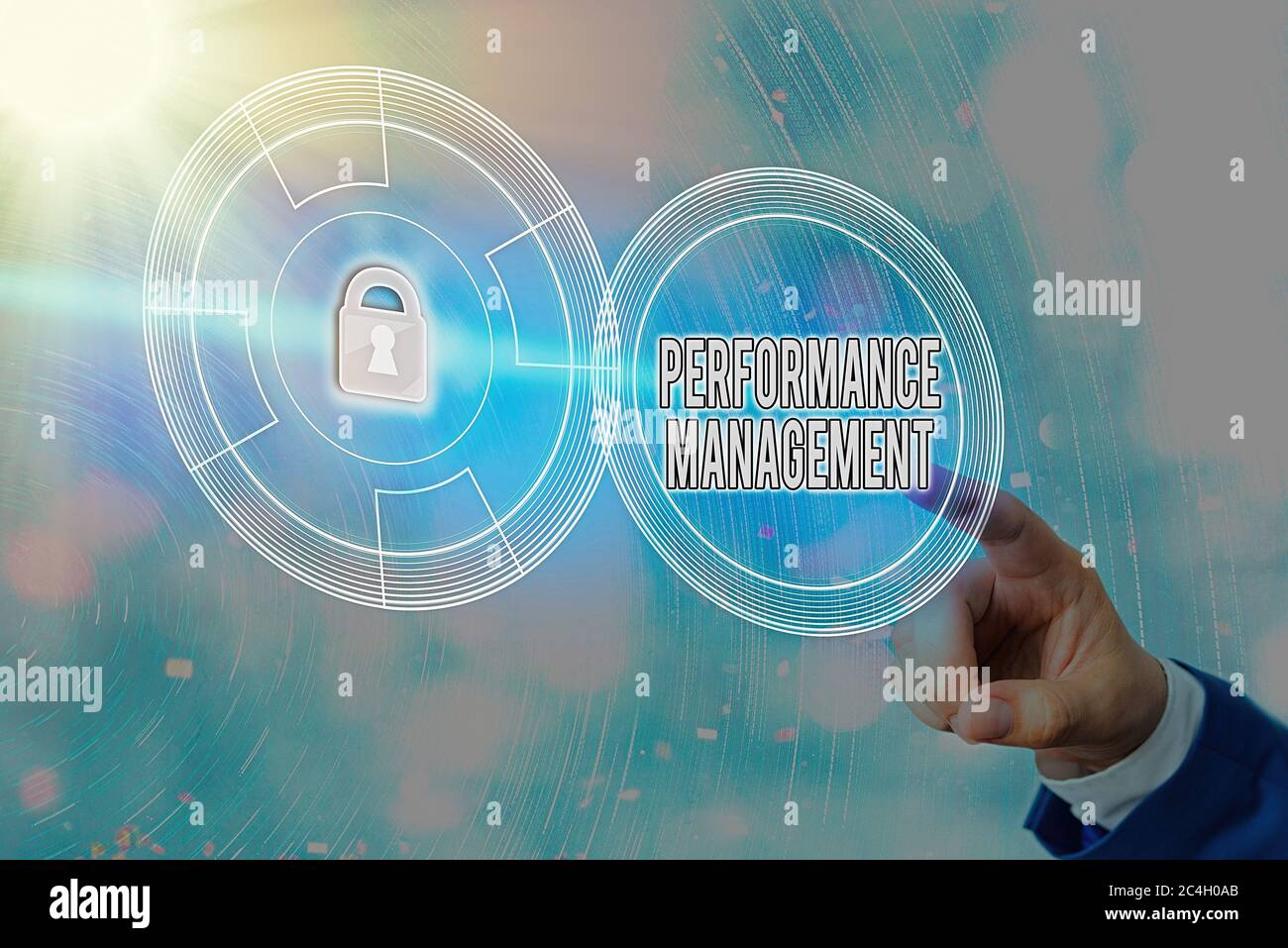 Conceptual hand writing showing Performance Management. Concept meaning ...