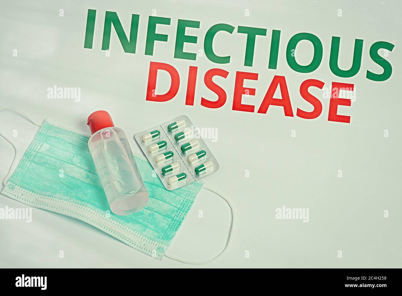Handwriting text Infectious Disease. Conceptual photo caused by ...