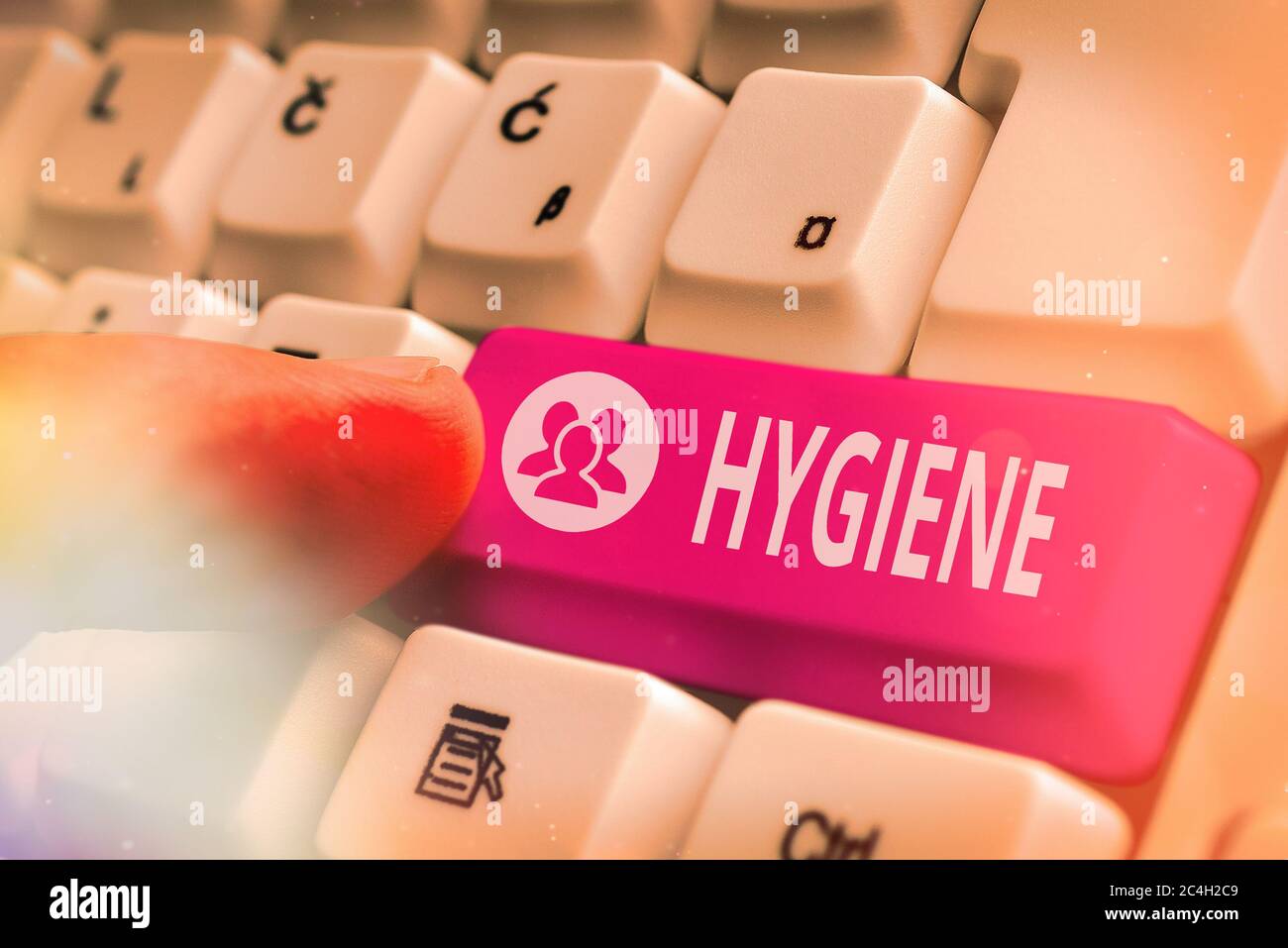 Handwriting text Hygiene. Conceptual photo study of science of the ...