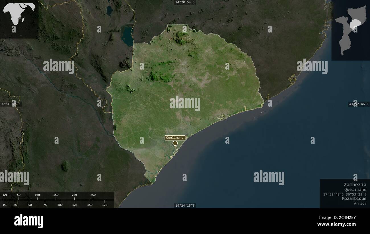 Zambezia outline map hi-res stock photography and images - Alamy