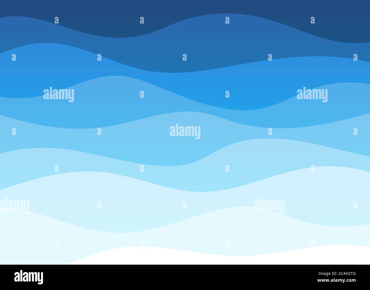Abstract deep blue wave alternating banner vector background ...
