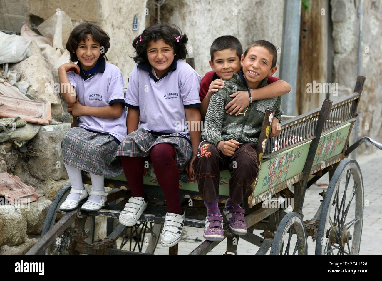 Turkish boys smiling hi-res stock photography and images - Alamy