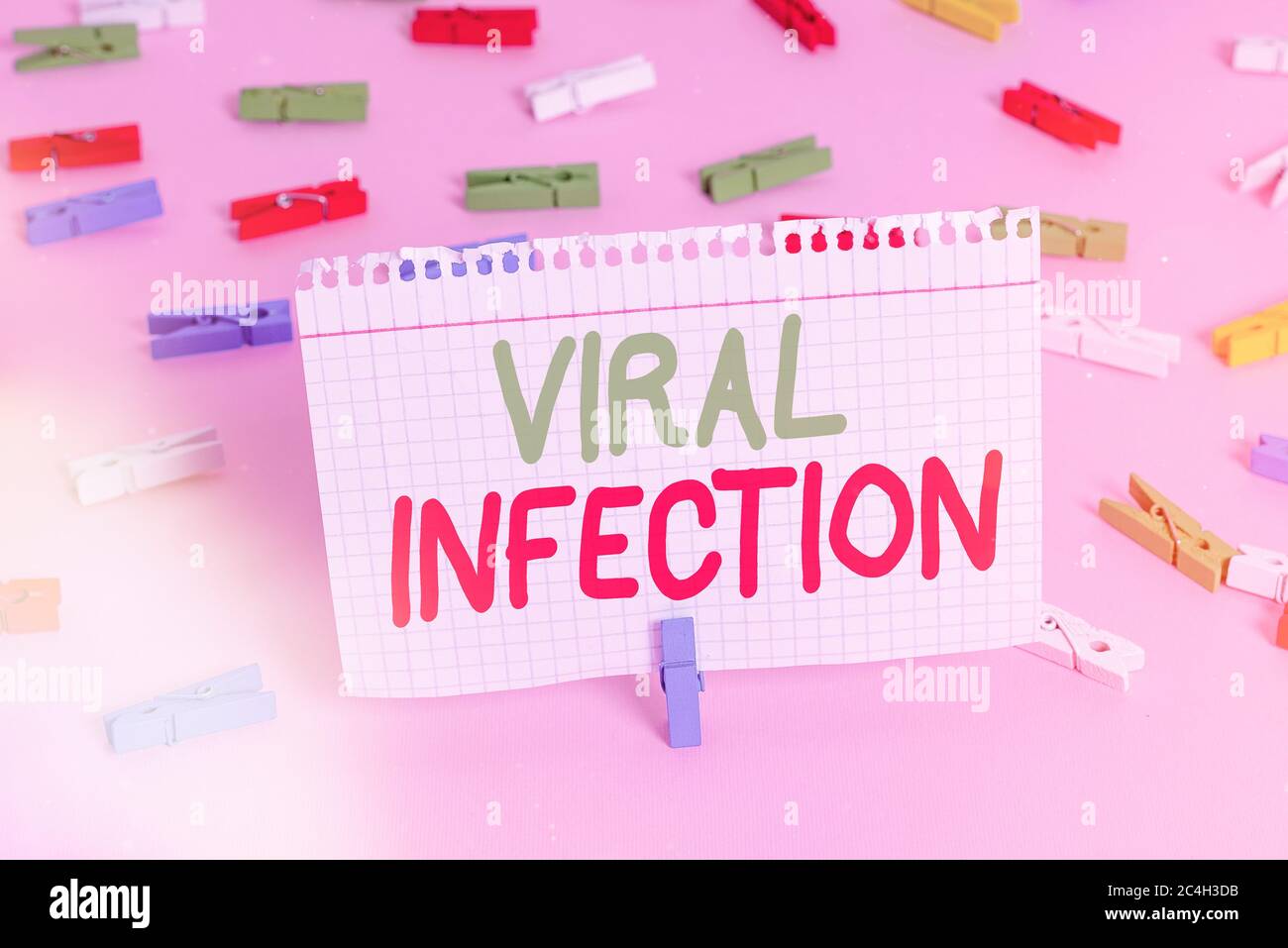 Handwriting text Viral Infection. Conceptual photo Specific attack of ...