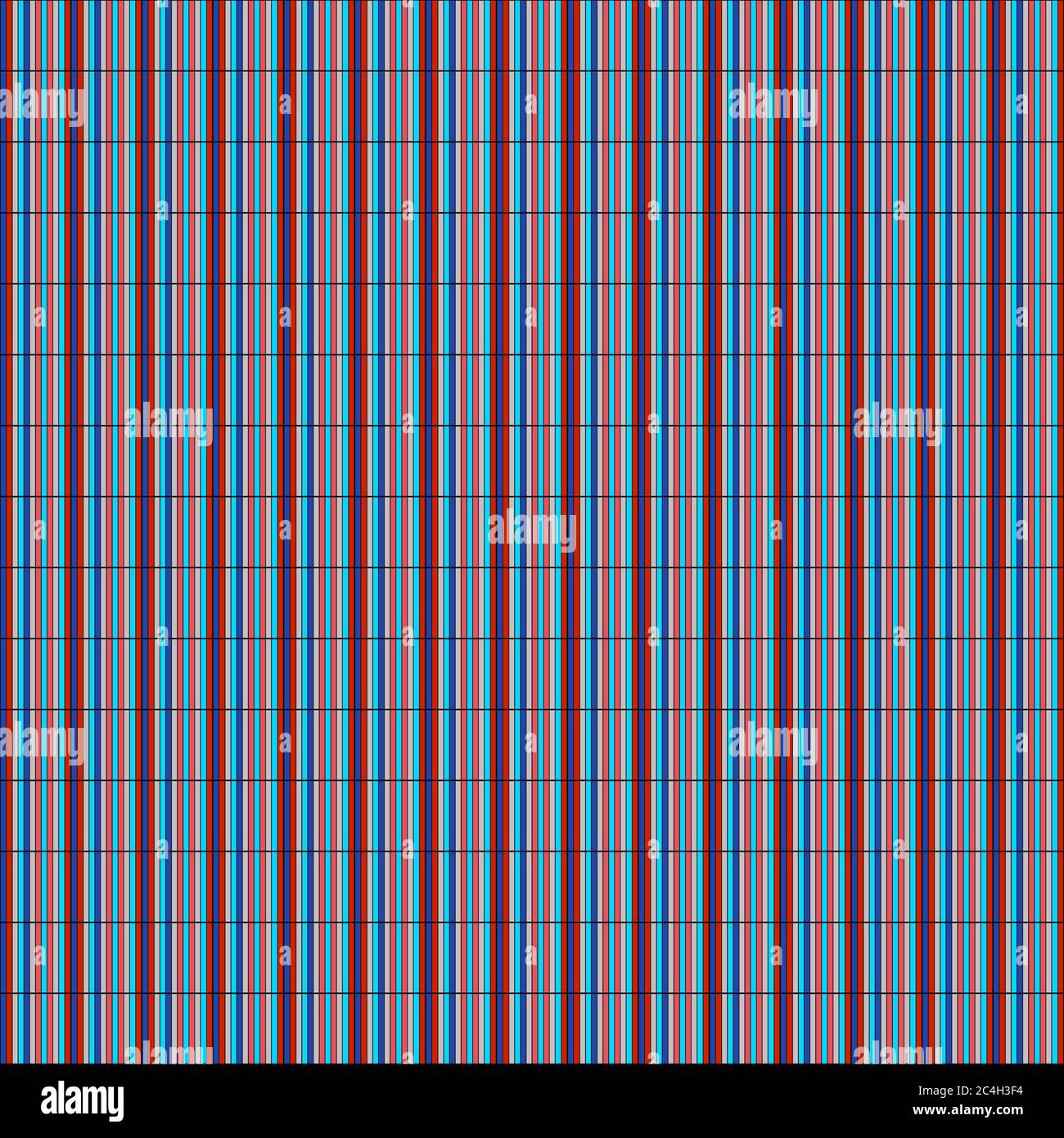 Illustration with repetitive geometric shapes covering the background ...