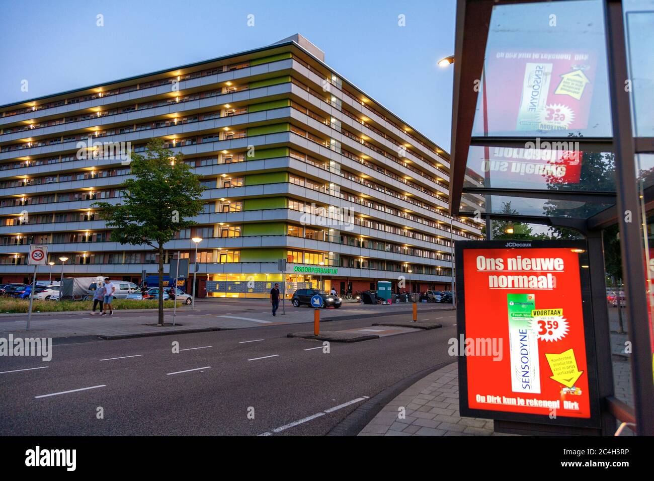 Amsterdam night bus hi-res stock photography and images - Alamy