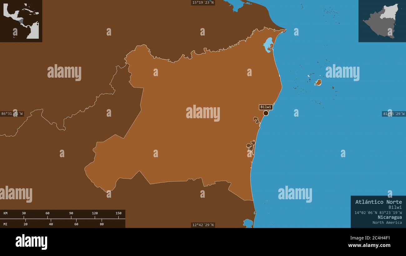 Region autonoma atlantico norte hi-res stock photography and images - Alamy