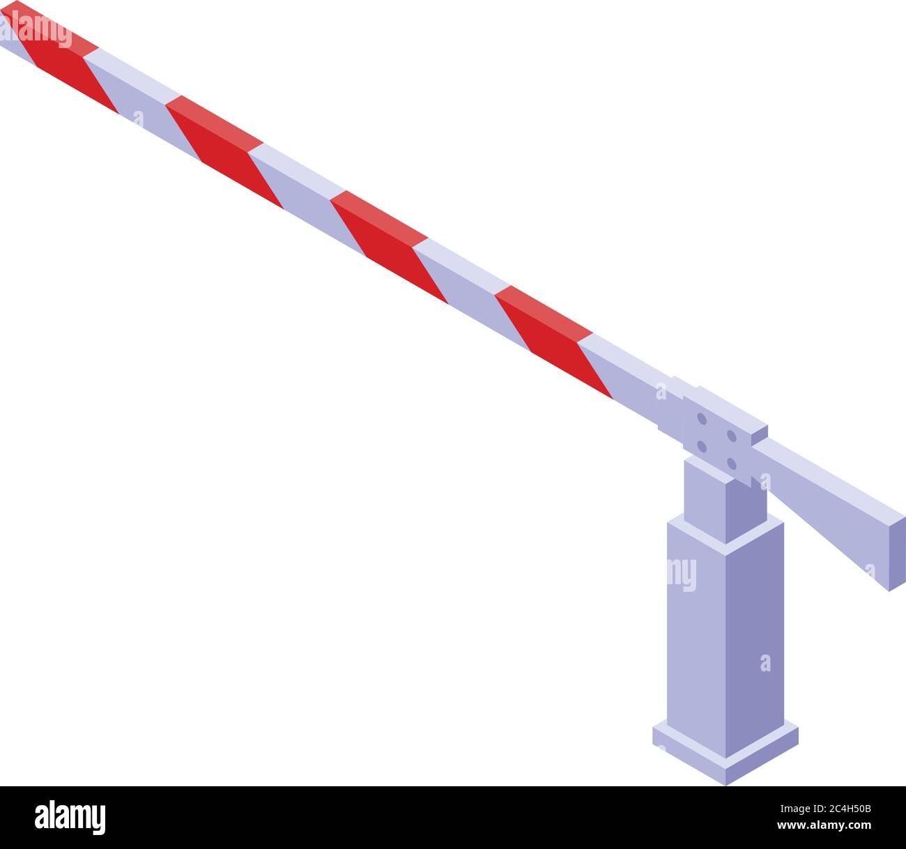Train road barrier icon, isometric style Stock Vector Image & Art - Alamy