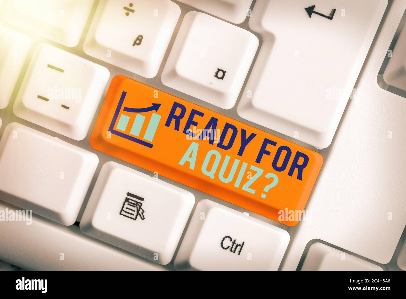 Text sign showing Ready For A Quiz Question. Business photo showcasing ...