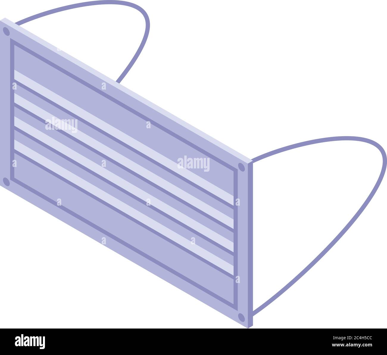 Paper surgical mask Stock Vector Images - Alamy