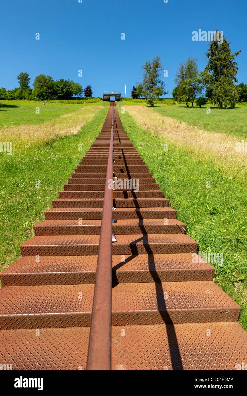 The Hennesee Lake, Hennetalsperre in the Sauerland, a reservoir ...