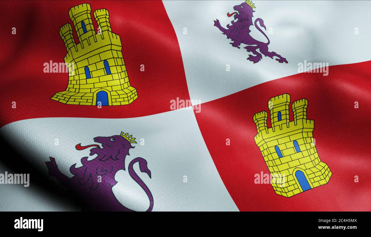Flag of castile hi-res stock photography and images - Alamy