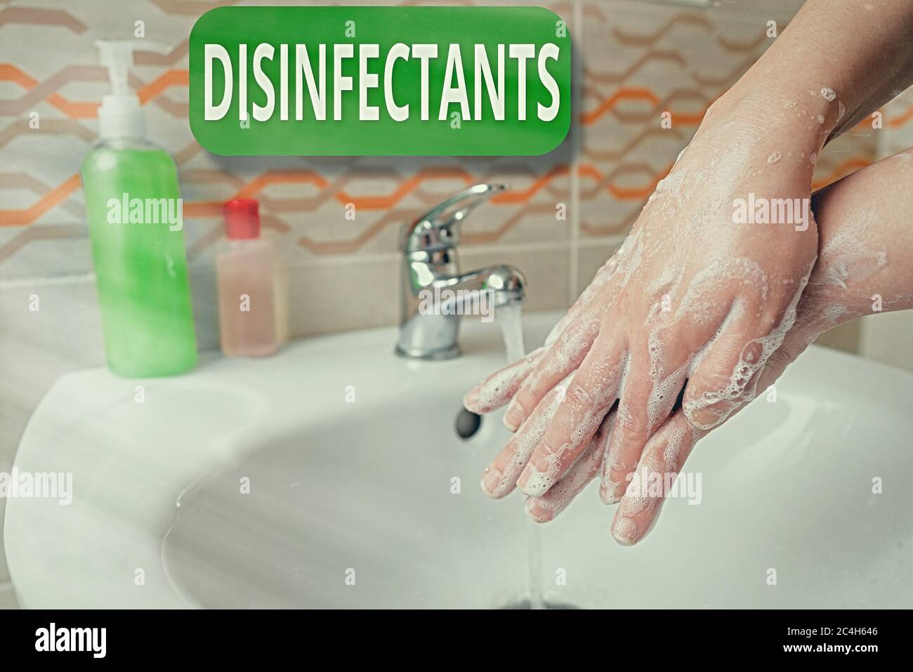 Word writing text Disinfectants. Business photo showcasing chemical ...