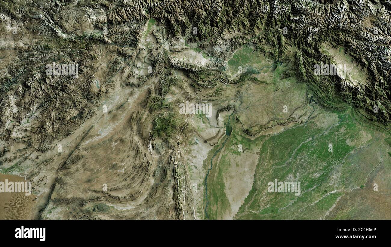 Satellite view pakistan country hi-res stock photography and images - Alamy
