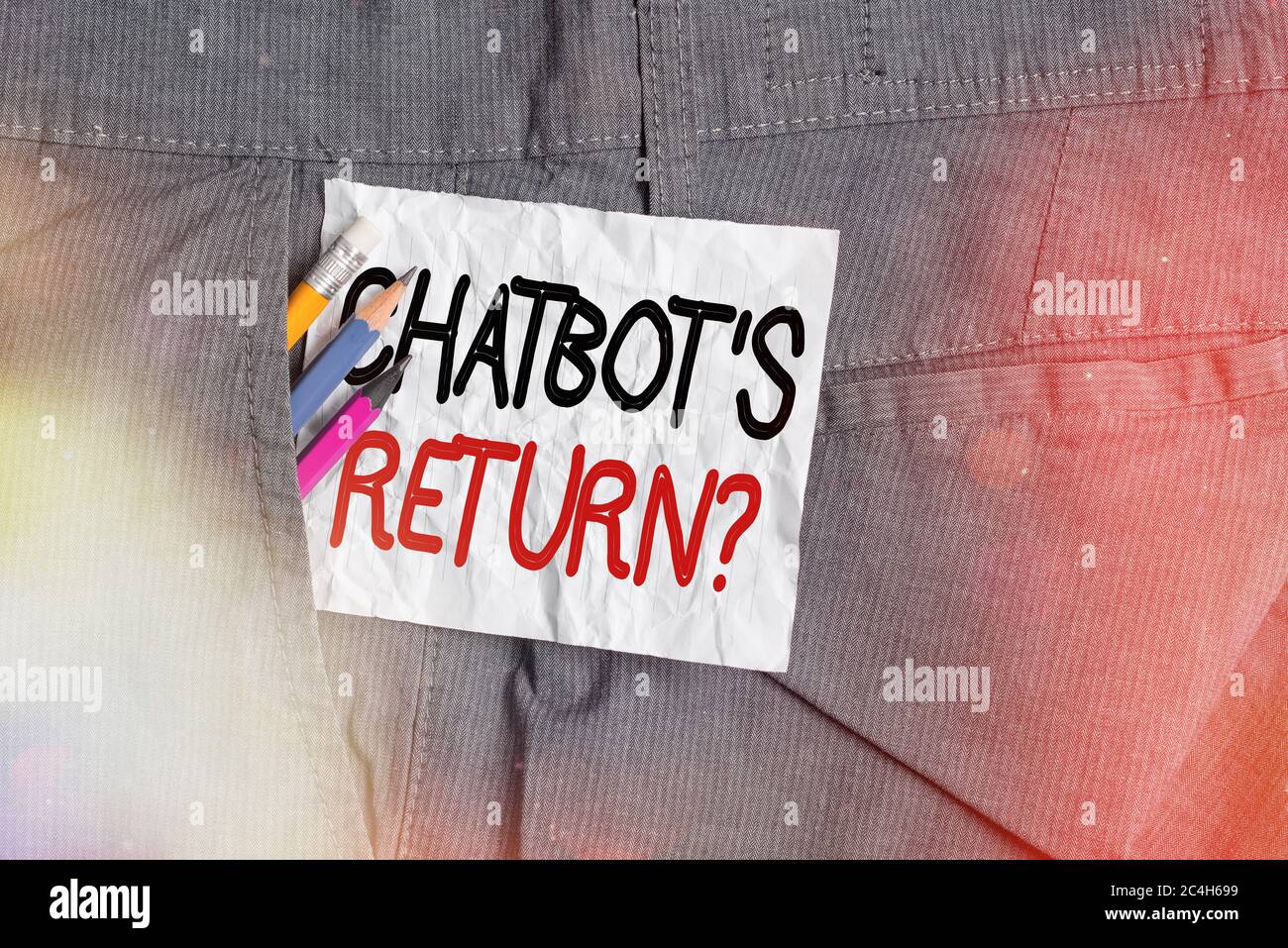 Text sign showing Chatbot s is Return Question. Business photo ...