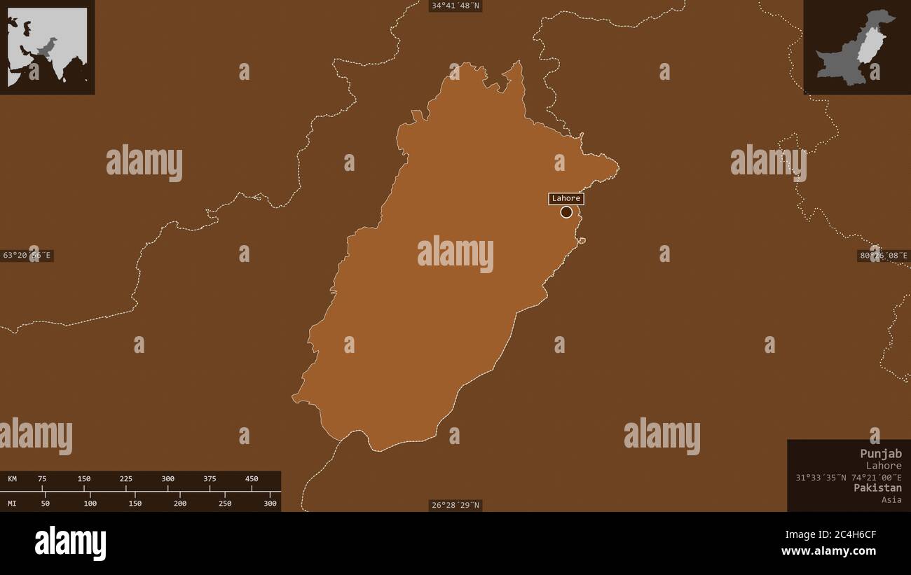 Punjab map pattern hi-res stock photography and images - Alamy