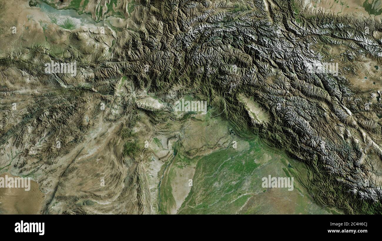 Satellite view pakistan country hi-res stock photography and images - Alamy
