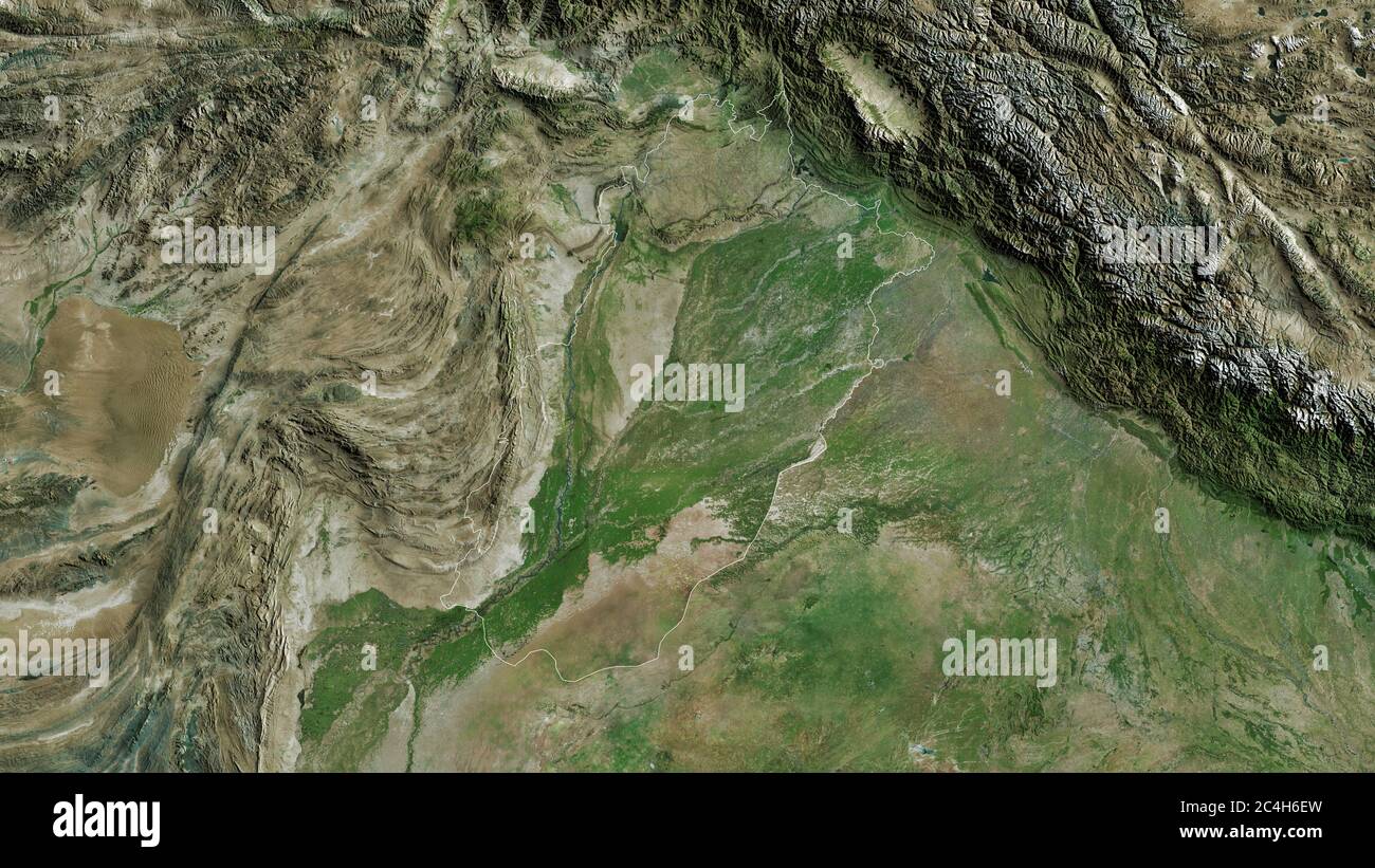 Satellite view pakistan country hi-res stock photography and images - Alamy