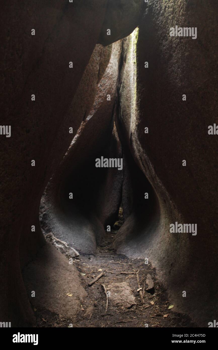 Högberget cave in Kirkkonummi, Finland Stock Photo - Alamy