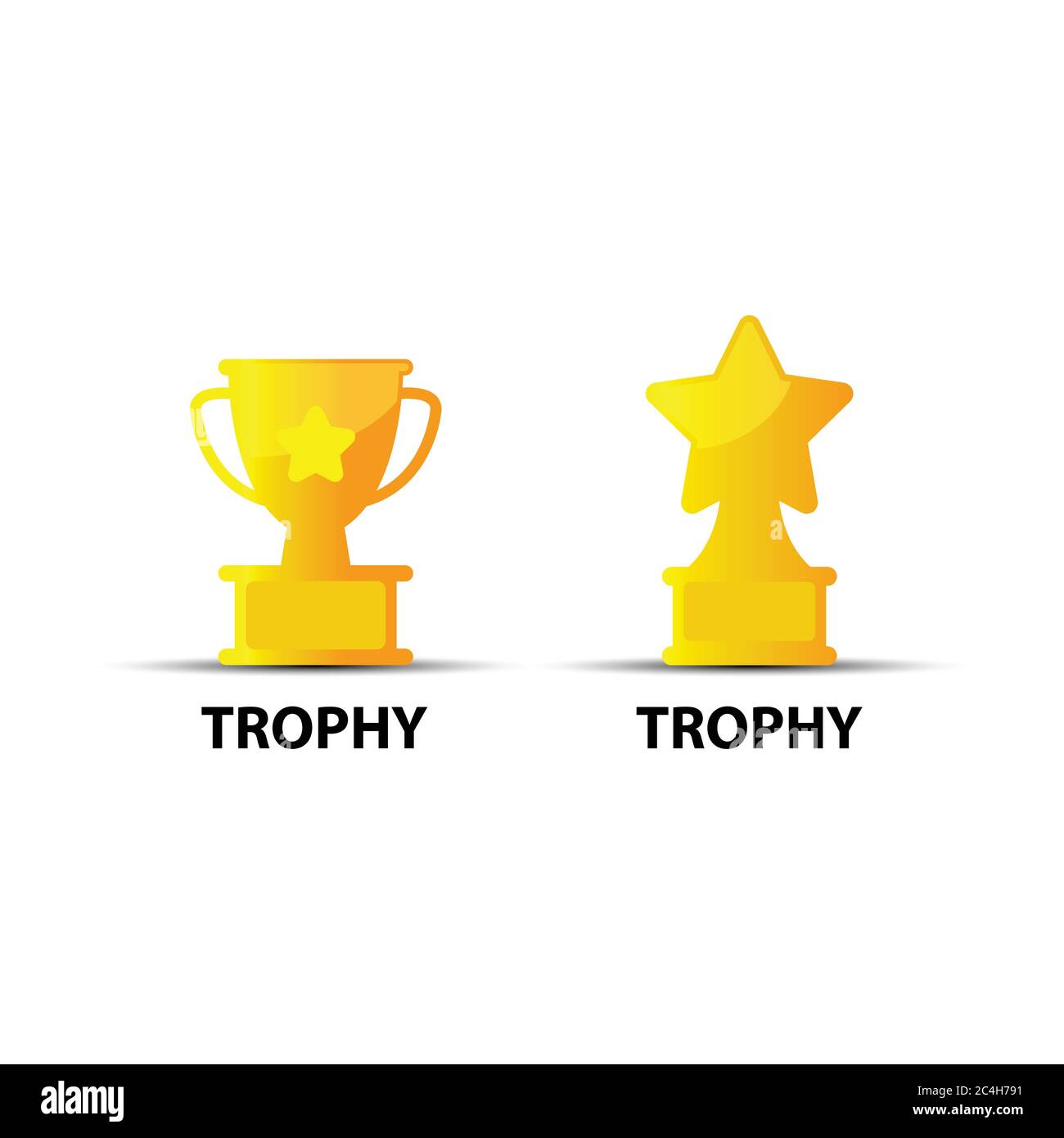 trophy icon trendy and modern trophy symbol for logo, web, app, UI ...