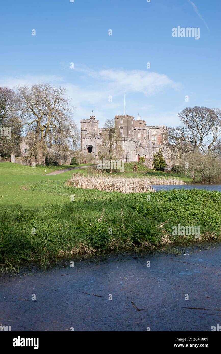 Powderham castle exterior hi-res stock photography and images - Alamy