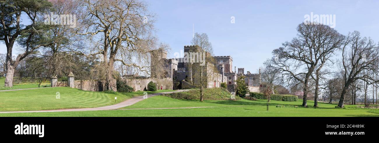 Powderham castle exterior hi-res stock photography and images - Alamy