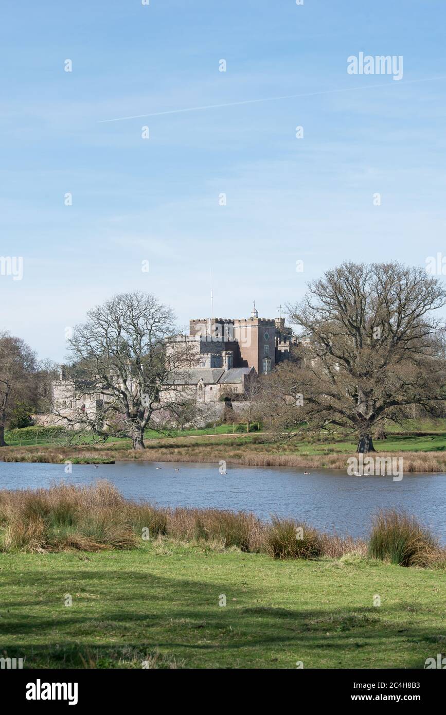 Powderham castle exterior hi-res stock photography and images - Alamy