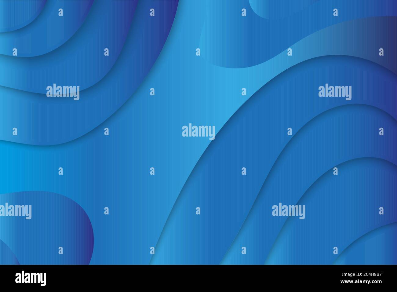 Background blue papercut shapes Stock Vector Images - Alamy