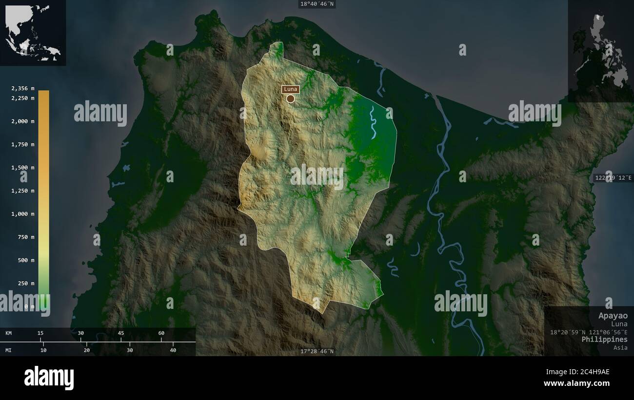 Map Of Apayao