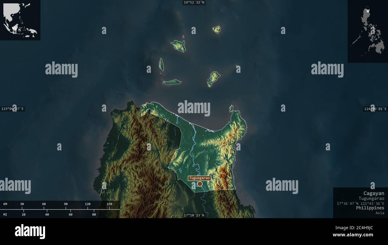Cagayan map hi-res stock photography and images - Alamy