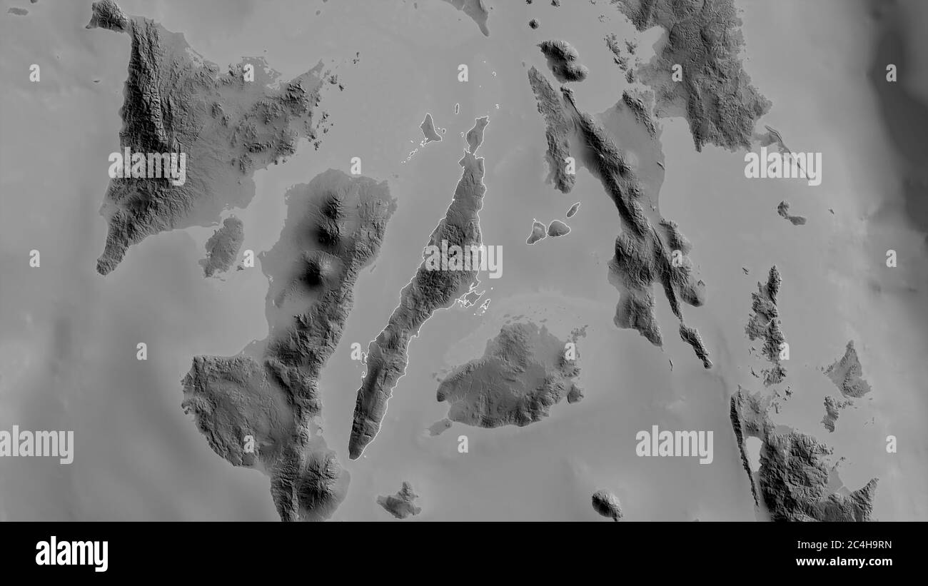 Cebu map Black and White Stock Photos & Images - Alamy