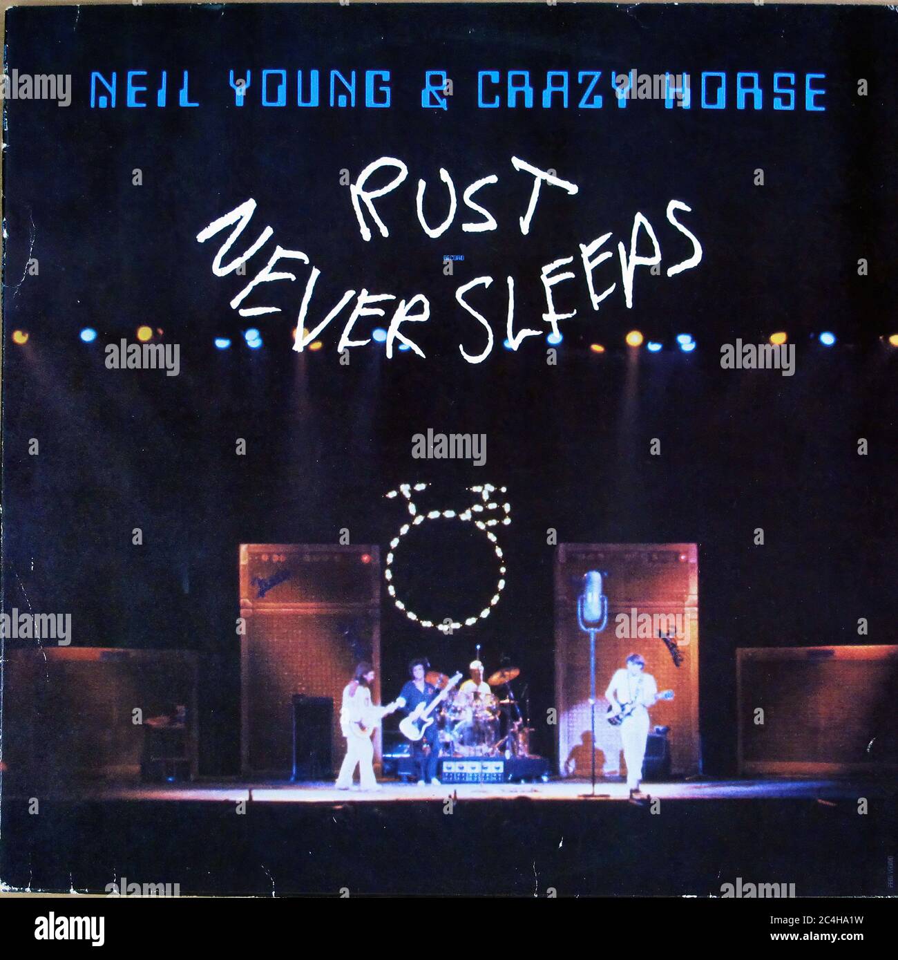 Neil Young Rust Never Sleeps Poster