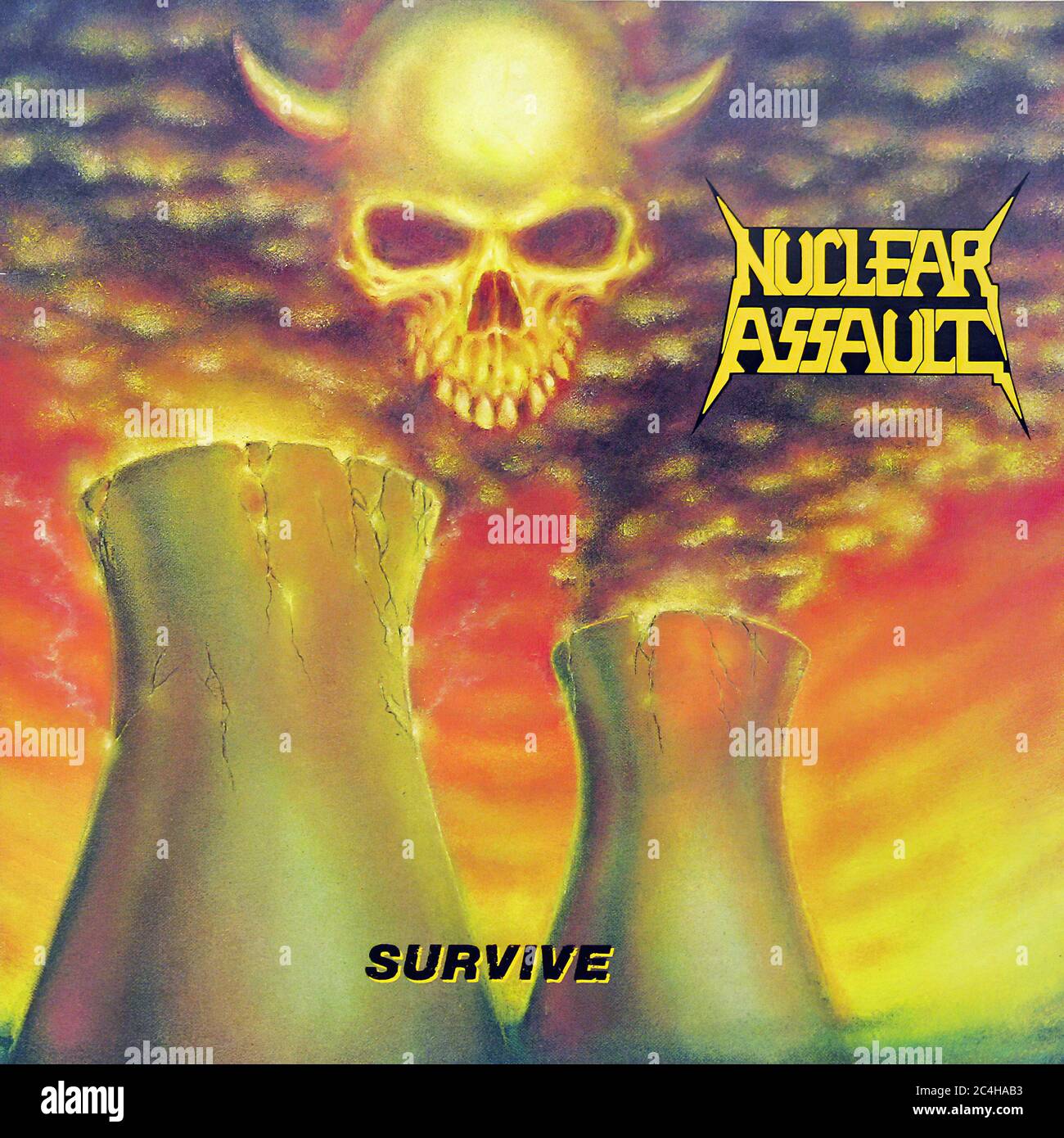 Nuclear Assault Survive 12'' Vinyl Lp - Vintage Record Cover Stock ...