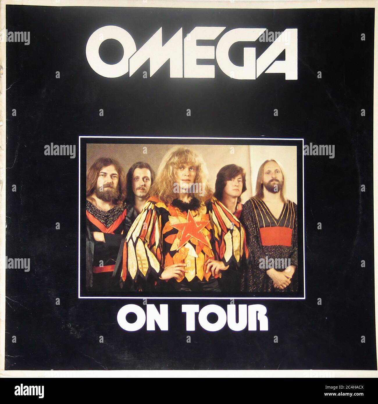 Omega on Tour 12'' Vinyl Lp - Vintage Record Cover Stock Photo - Alamy