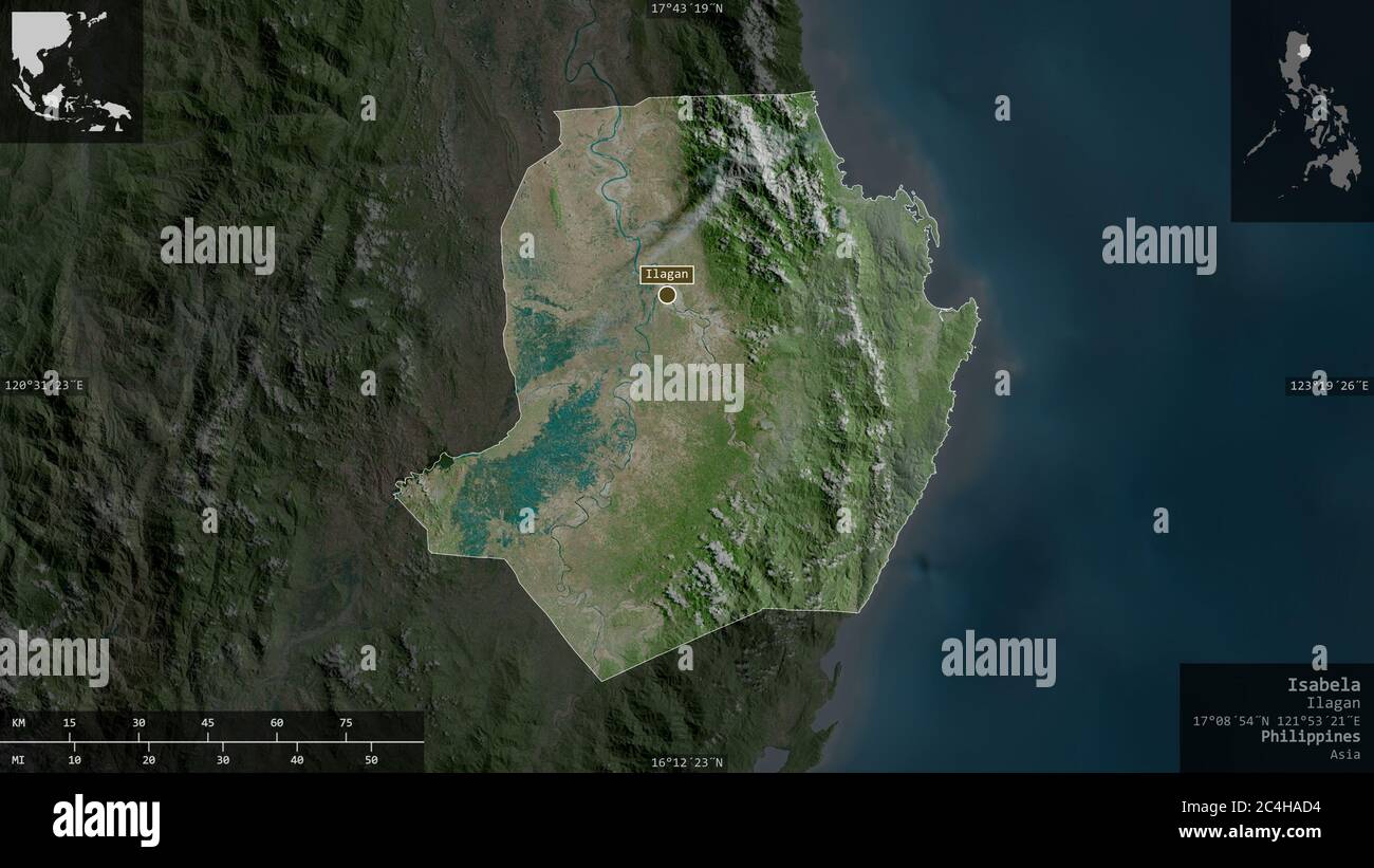 Isabela outline map hi-res stock photography and images - Alamy