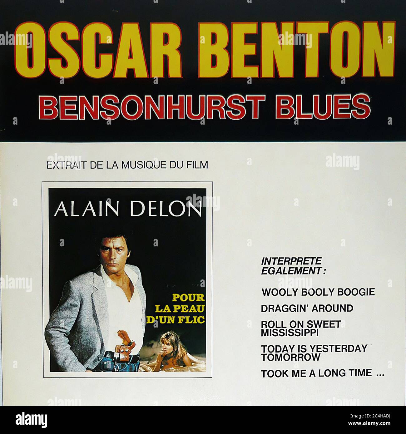 Oscar Benton Blues Band Bensonhurst Blues Alain Delon 12'' Vinyl Lp ...