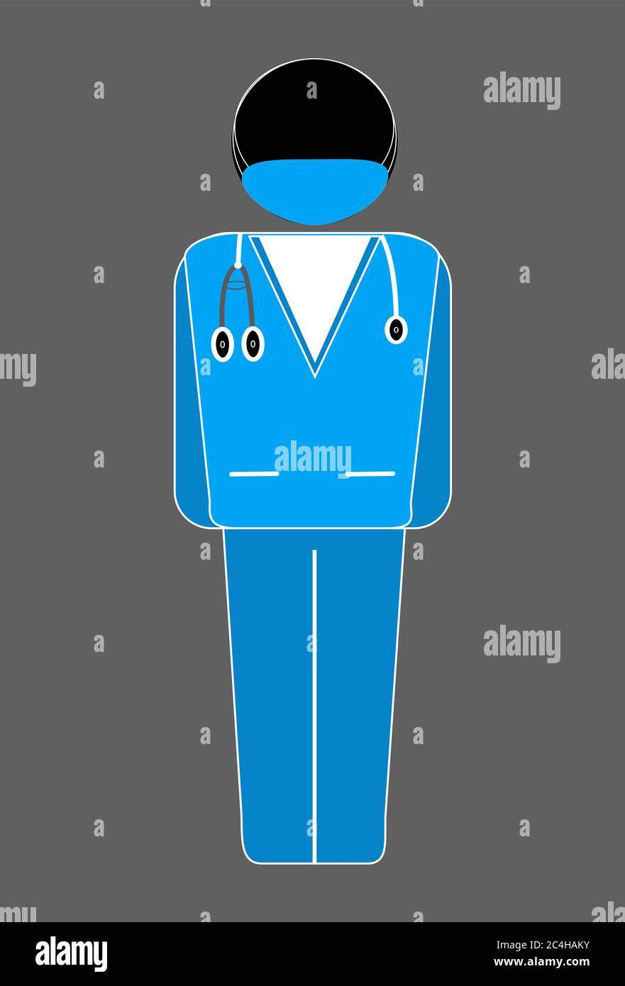 Doctor icon hi-res stock photography and images - Alamy