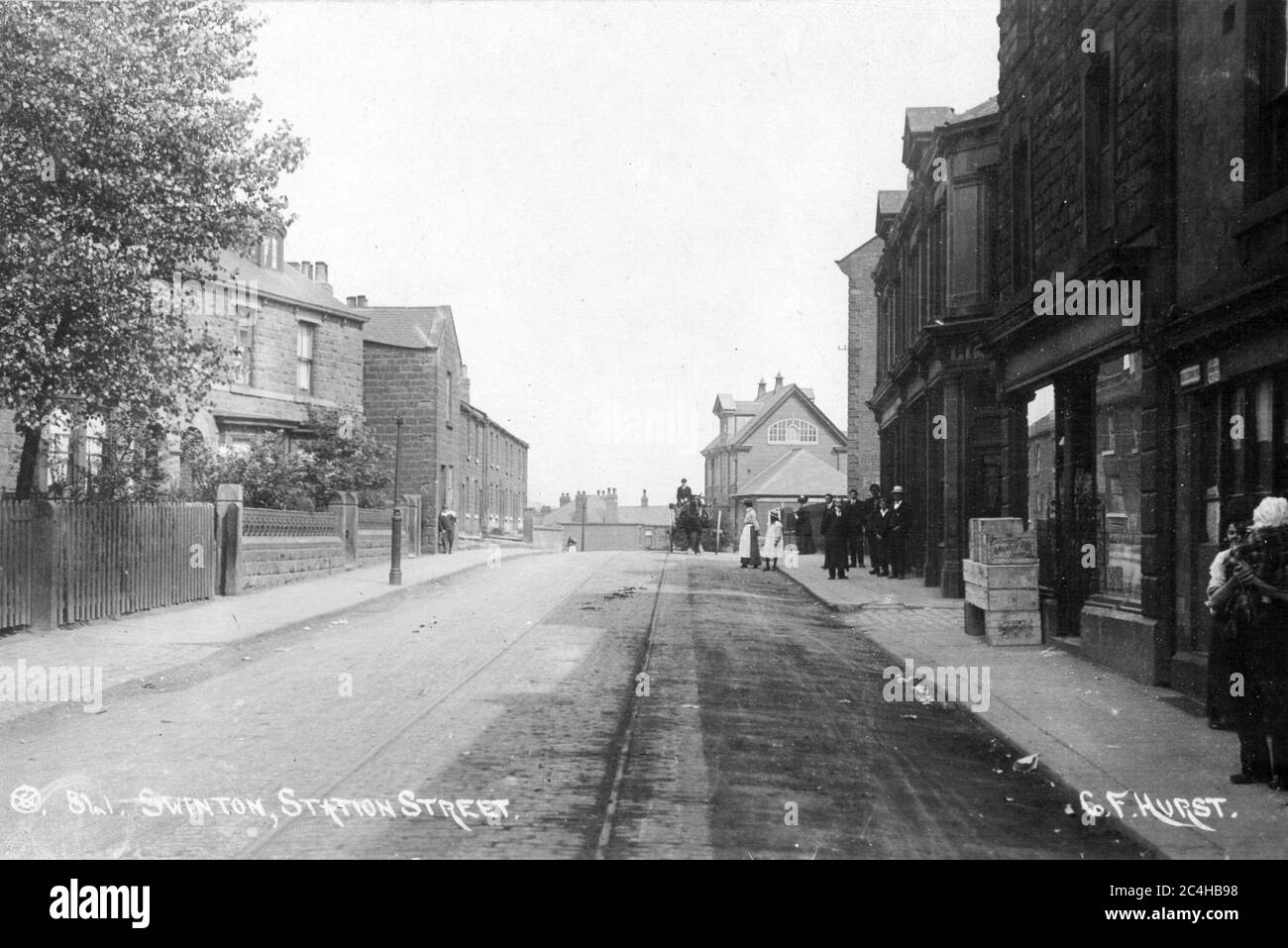 Yorkshire tram Black and White Stock Photos & Images - Alamy